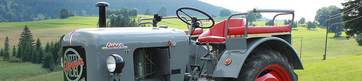 Eicher ED 16/II - Oldtimer-Traktor-Vermietung Strobel